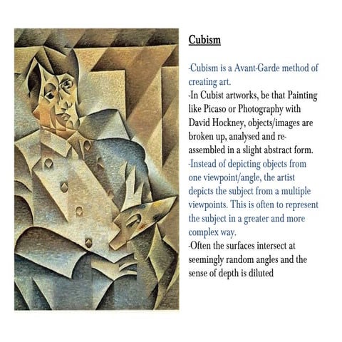 Hockney cubism | PPT