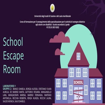 Ho condiviso School Escape Room con te.pptx