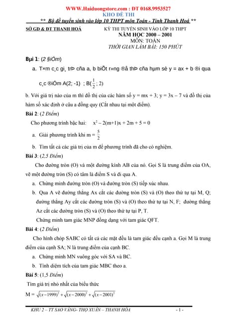 De cuong on_tap_toan_8_hk2_1657 | PDF