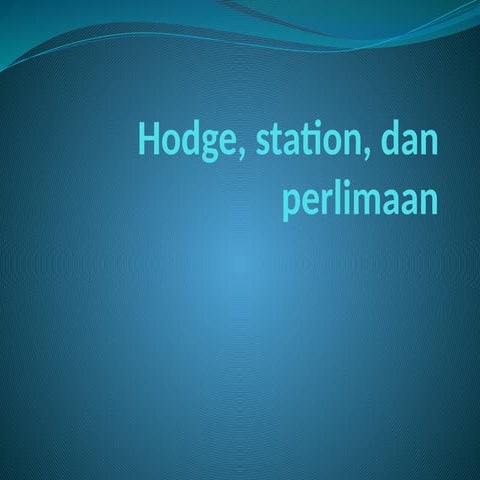Hodge station dan perlimaan pada persalinan | PPTX