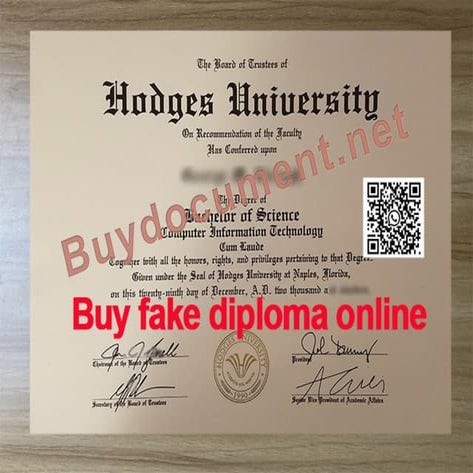 Hodges University diploma | PDF