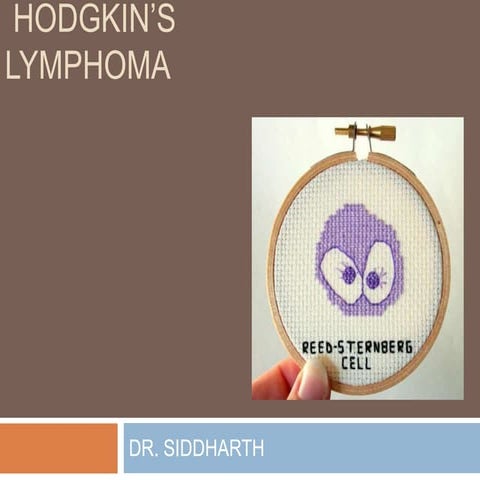 Hodgkin’s lymphoma | PPTX
