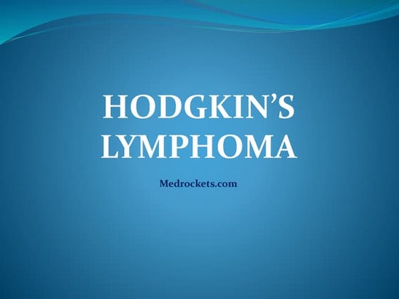 Hodgkins Lymphoma | PPT