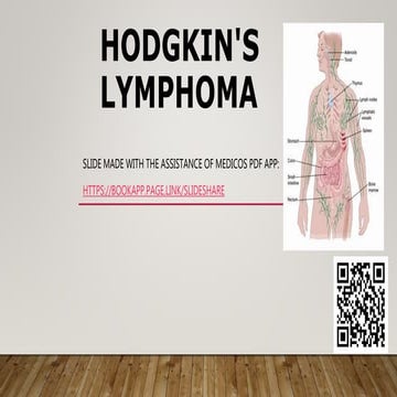 Hodgkin's lymphoma | PPTX