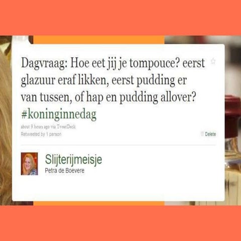 Hoe eet Nederland een tompouce? | PPTX