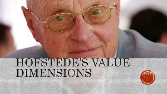 Hofstede's cultural dimensions | PPTX