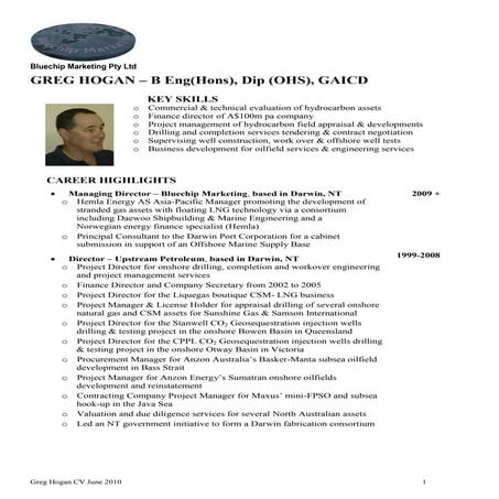 Hogan Greg 20100624 | PDF