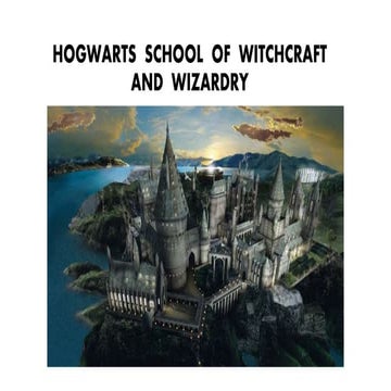 Hogwarts furnitures and rooms | PPTX
