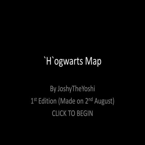 Hogwarts map | PPTX