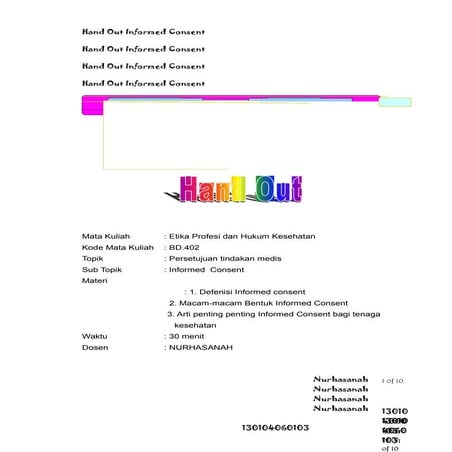 Ho informed consent | RTF