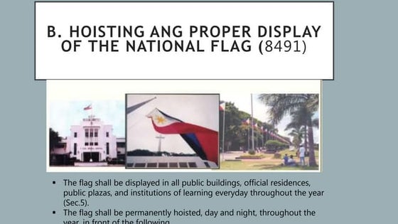 HISTORY-OF-THE-PHILIPPINE-FLAG.pptx | National & Civic Holidays | Holidays