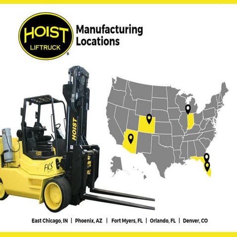 Hoist Liftruck Manufacturing Locations | PDF