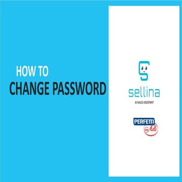 HOW TO CHANGE PASSWORD | PPT