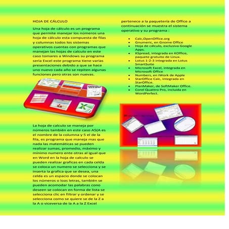 Hoja de calculo PARTE 2 | PPTX