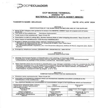 Additive Troymax Calcium 10NA-i Data sheet | PDF