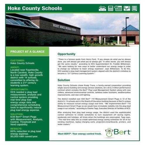 Hoke County Schools NC case study | PDF