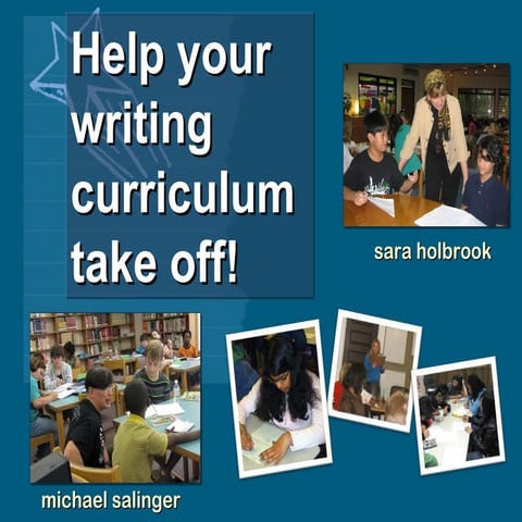 Michael Salinger, Author/speaker at Heinemann publishing
