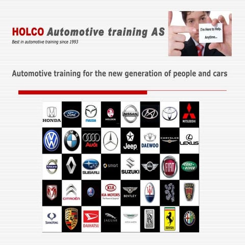Holco Automotive Training Præsentation (Dansk) | PPT