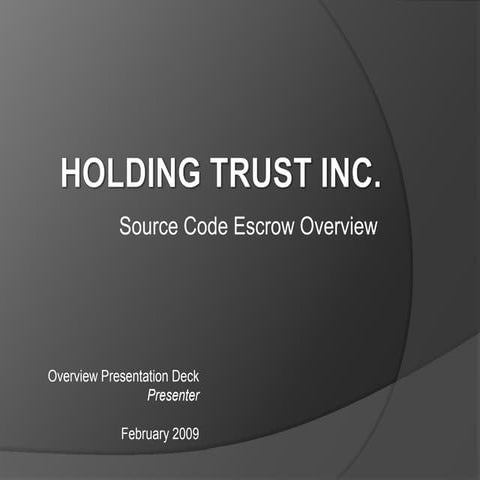 What Is Escrow | PPT