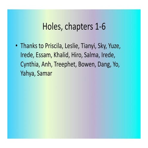 Holes1thru6.2 | PPT