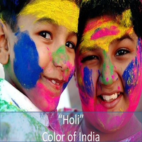 Holi | PPT | Hinduism | Religion & Spirituality