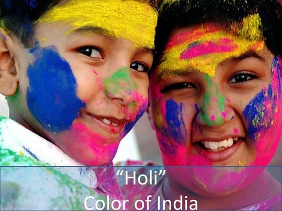 Holi ppt | PPTX