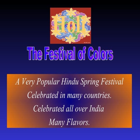 Holi | PPT