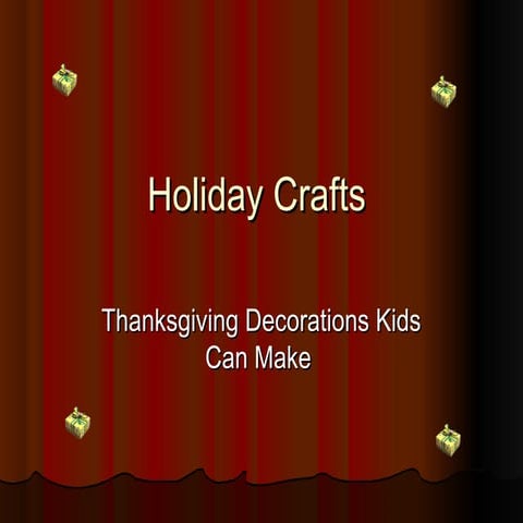Holiday crafts | PPT | National & Civic Holidays | Holidays