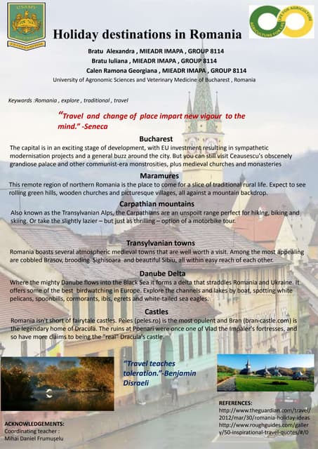 Romania Presentation | PPT