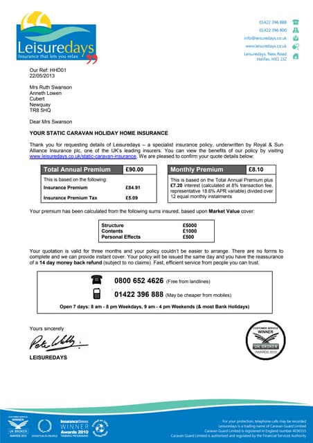 Contract note q35792 | PDF
