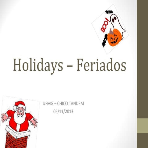 Holidays | PPT