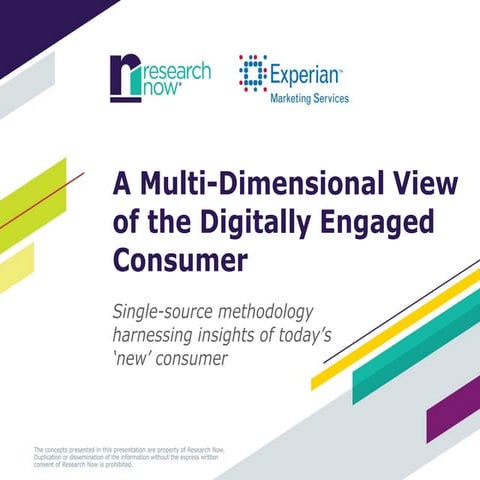 A Multi-Dimensional View of the Digitally Engaged Consumer | PDF ...