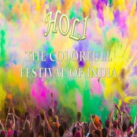 Holi festival | PPT