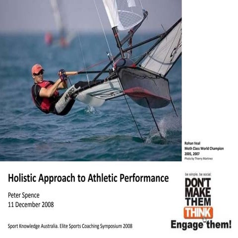 Holistic approach to athlete performance final | PPTX