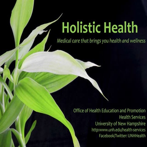 Holistic Health | PPTX