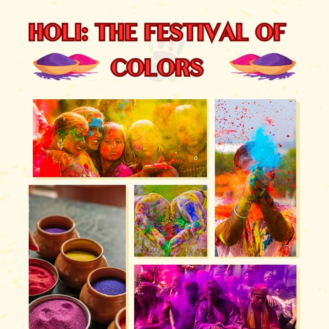 Holi:: "The Festival of Colors in India" | PDF | Hinduism | Religion ...