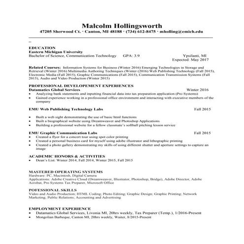Matthew Nguyen's Resume | PDF