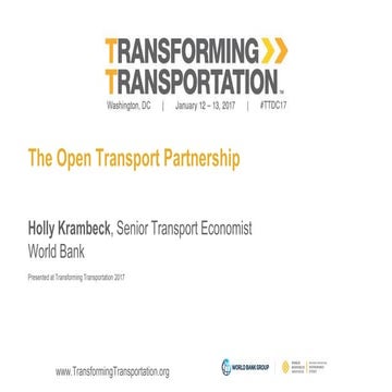 The Open Transport Partnership | PPT