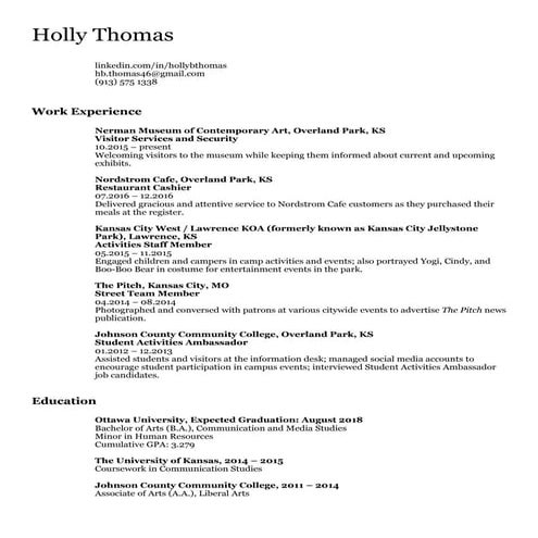 Christian Rose Resume | DOCX