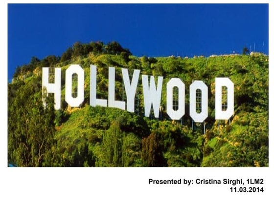 Hollywood presentation | PPT