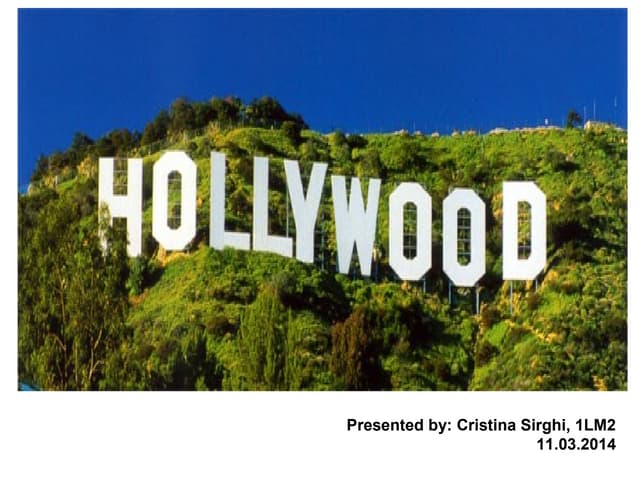 History of Hollywood | PPTX