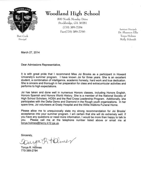 Harvard Rec. Letter | PDF