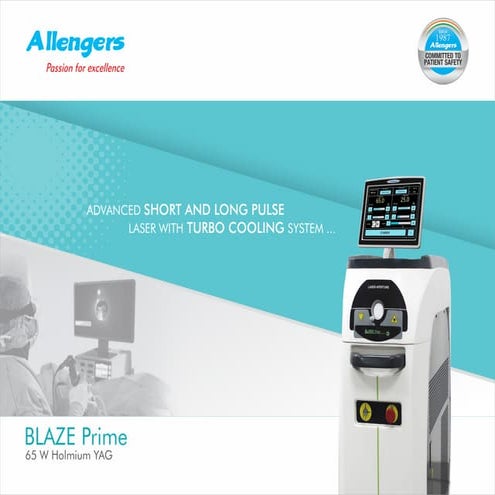 Allengers BLAZE-prime 65W Holmium surgical laser system | PDF