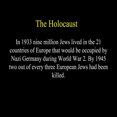 Holocaust | PPT