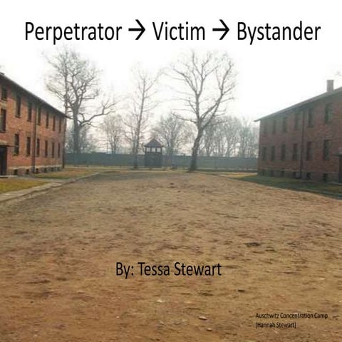 Perpetrator -> Victim -> Bystander | PPT