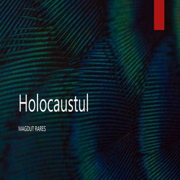 Holocaustul | PPTX