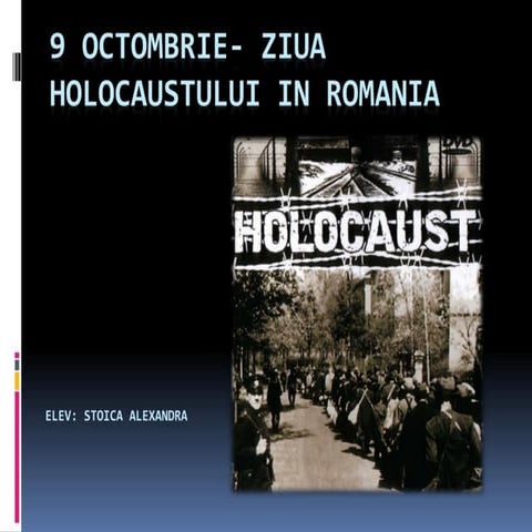 Holocaustul in Romania.pdsjsjsjsjsjsjejejehe | PDF