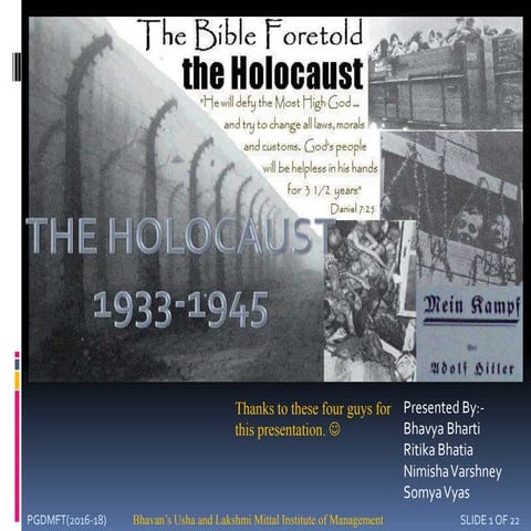 Holocaust | PPT