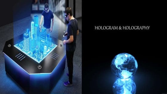 Holography | PPTX | 3-D Graphics | Computer Software and Applications