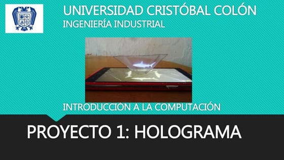 Dispositivo holografico | PDF